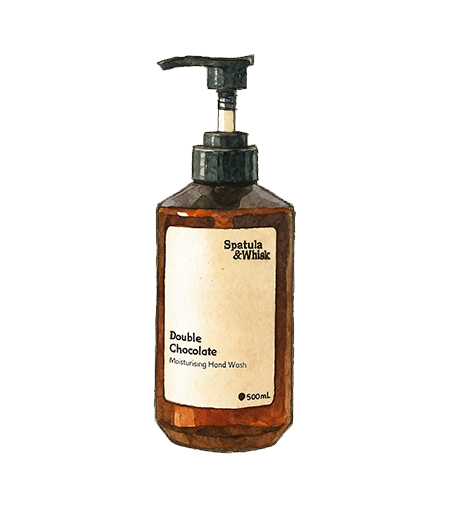 Double Chocolate Moisturising Hand Wash - Spatula & Whisk